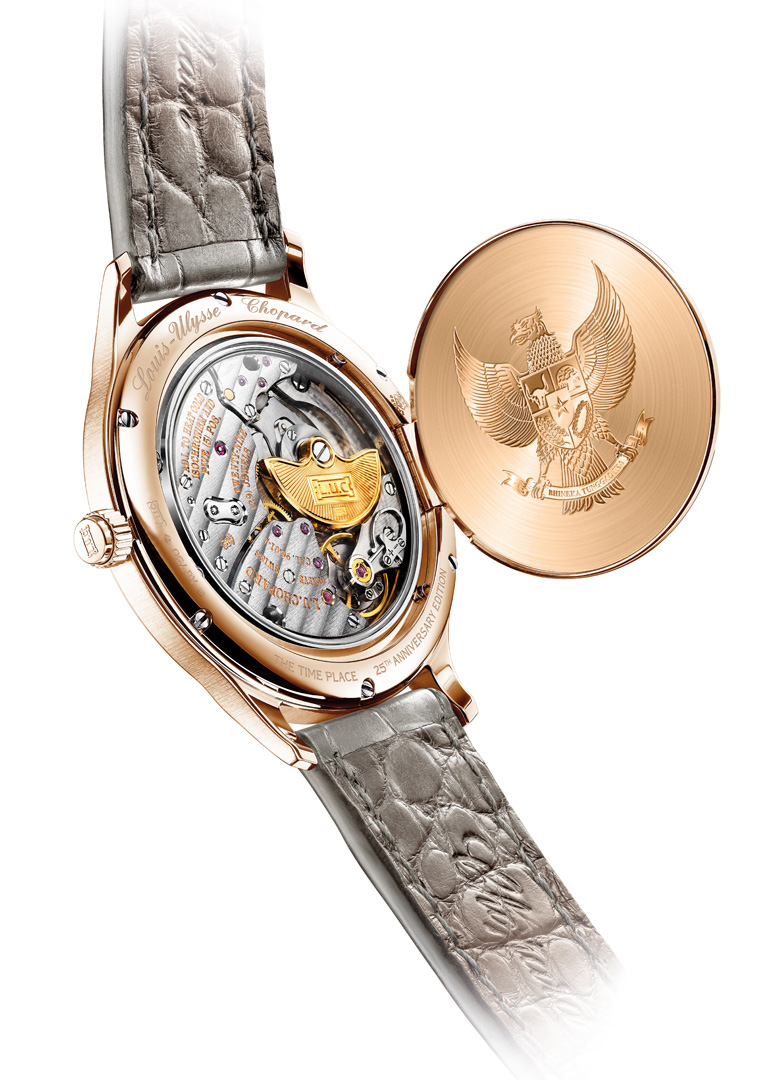 Chopard L.U.C XPS 1860 Officer The Time Place 25th Anniversary Limited ...